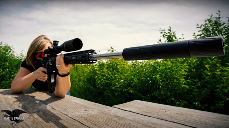 NRA Women | Viral Sensation Hannah Barron Joins Silencer Central ...