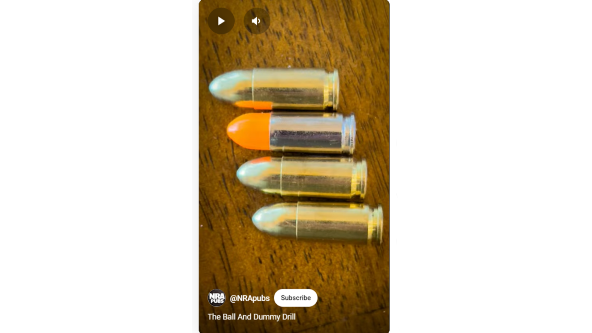 CCW Minute: Ball & Dummy Drill | NRA Family